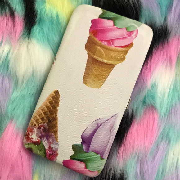 Bags | Kawaii Pastel Ice Cream Dream Hand Wallet | Poshmark